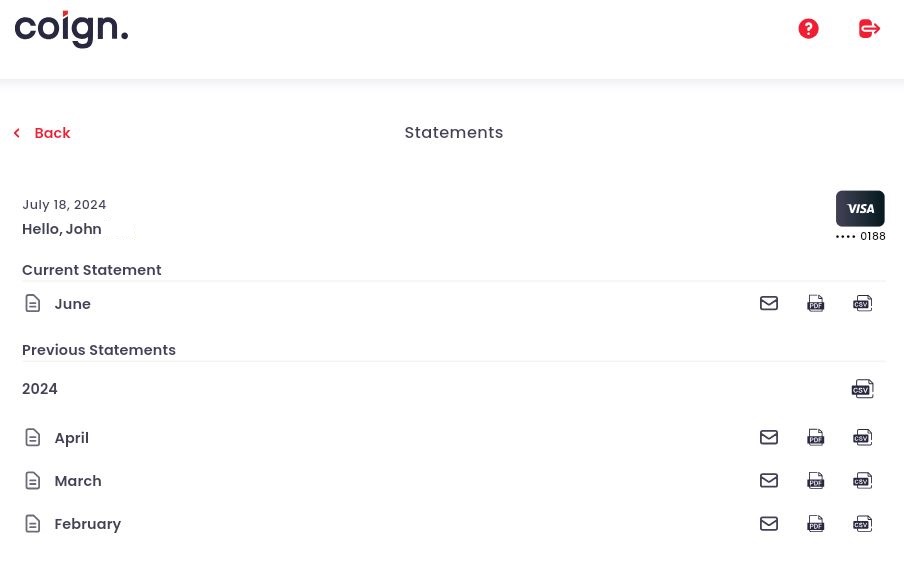 Statements – Coign