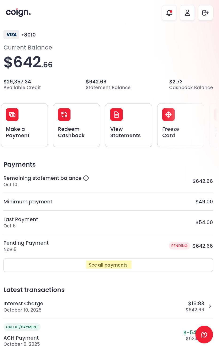 Types of Payments – Coign
