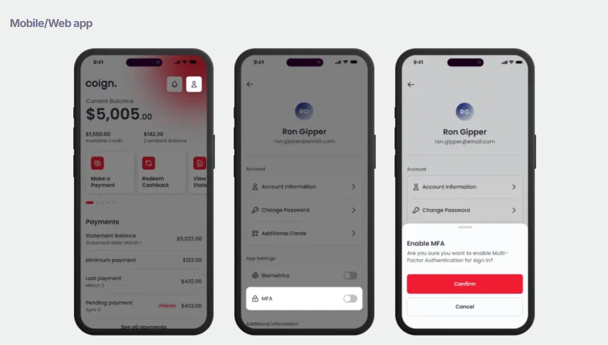 Setting Up MFA – Coign