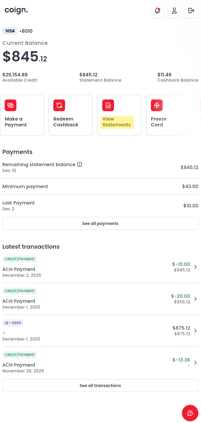 Statements – Coign