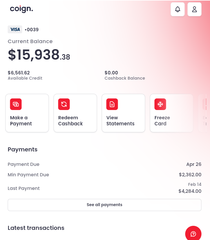Paying your Coign Bill – Coign